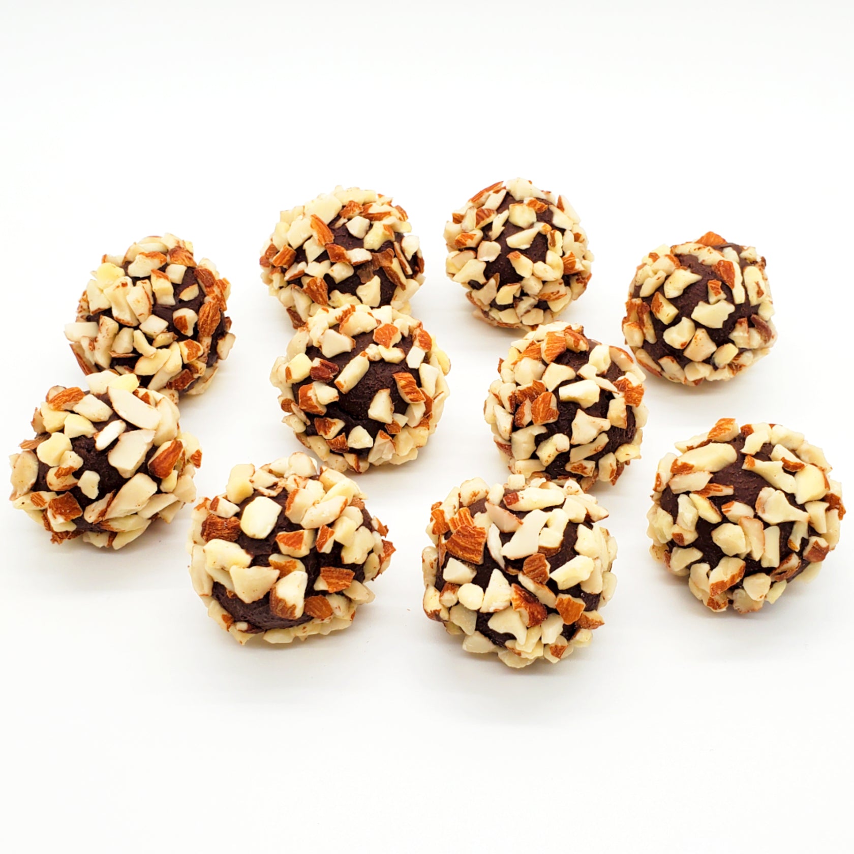 Buy Keto Dark Chocolate Almond Truffles - No Sugar, Vegan Confections ...